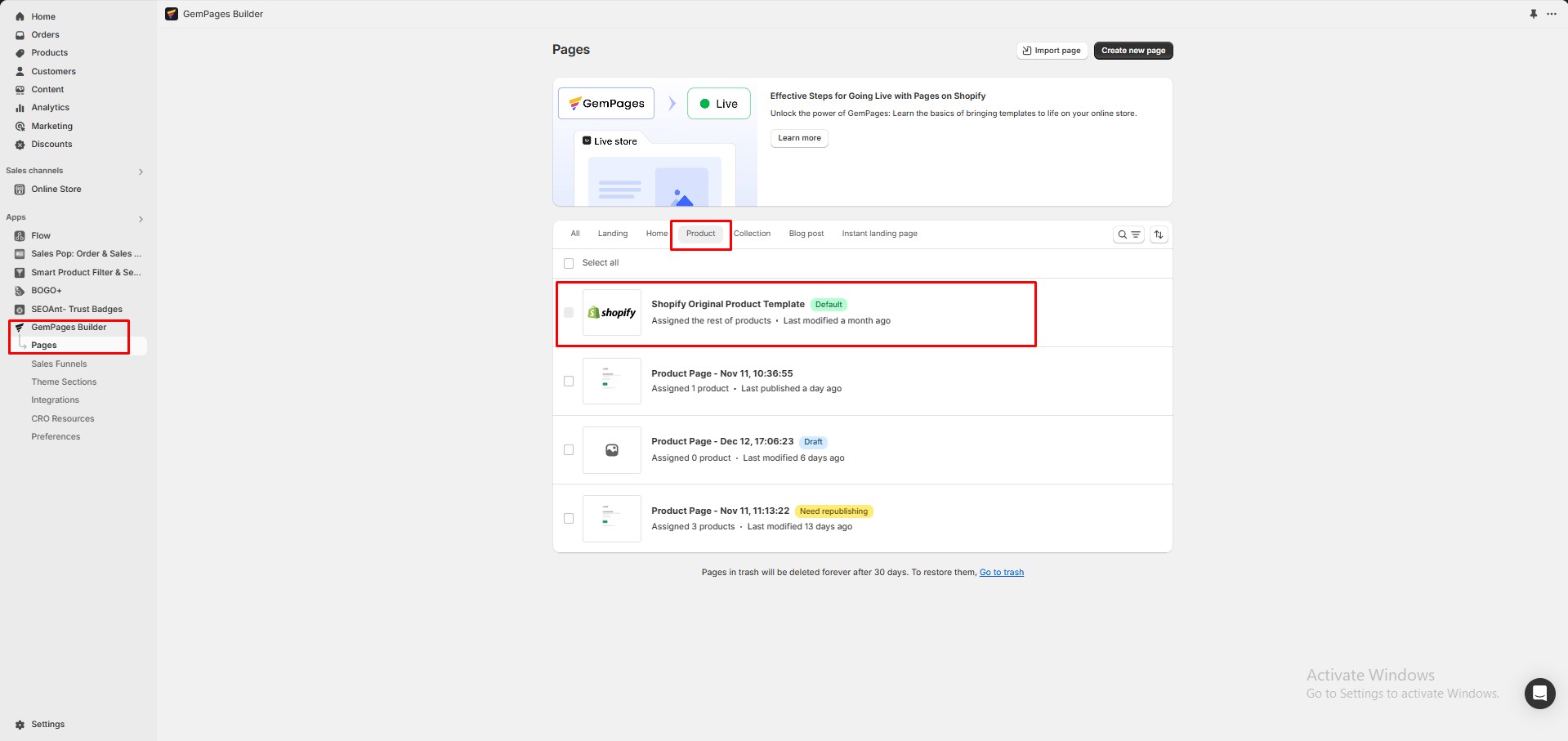 What is a Default Page and How to Change It? - Help Center