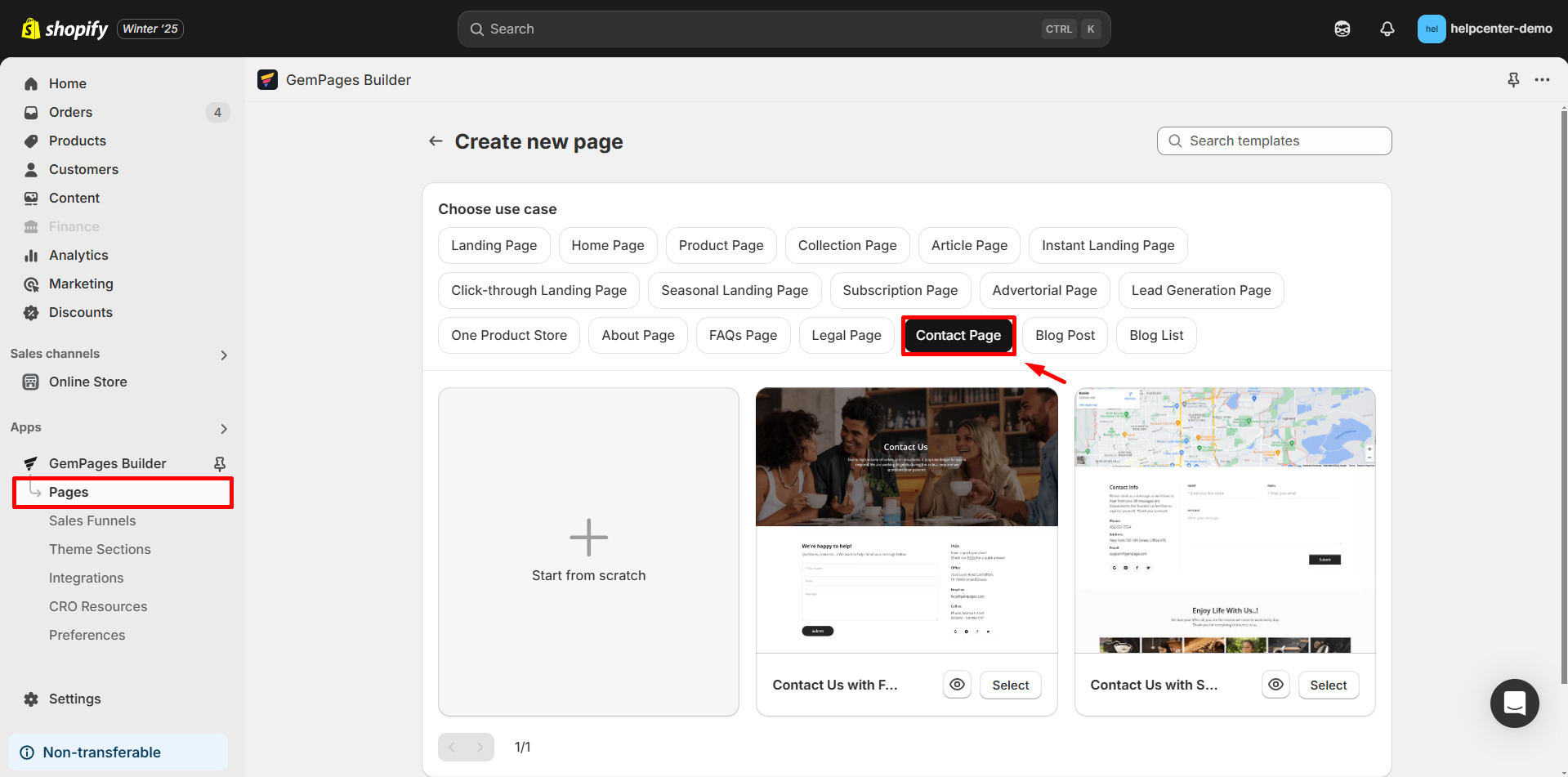 Design a Better Contact Us with GemPages - Help Center