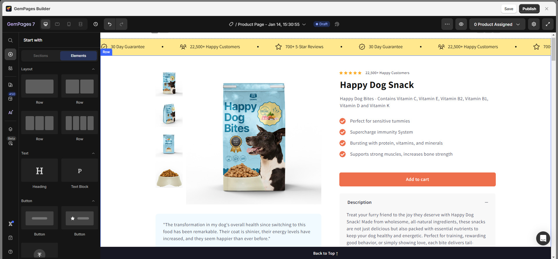 Crear una página de producto con una plantilla - Centro de ayuda