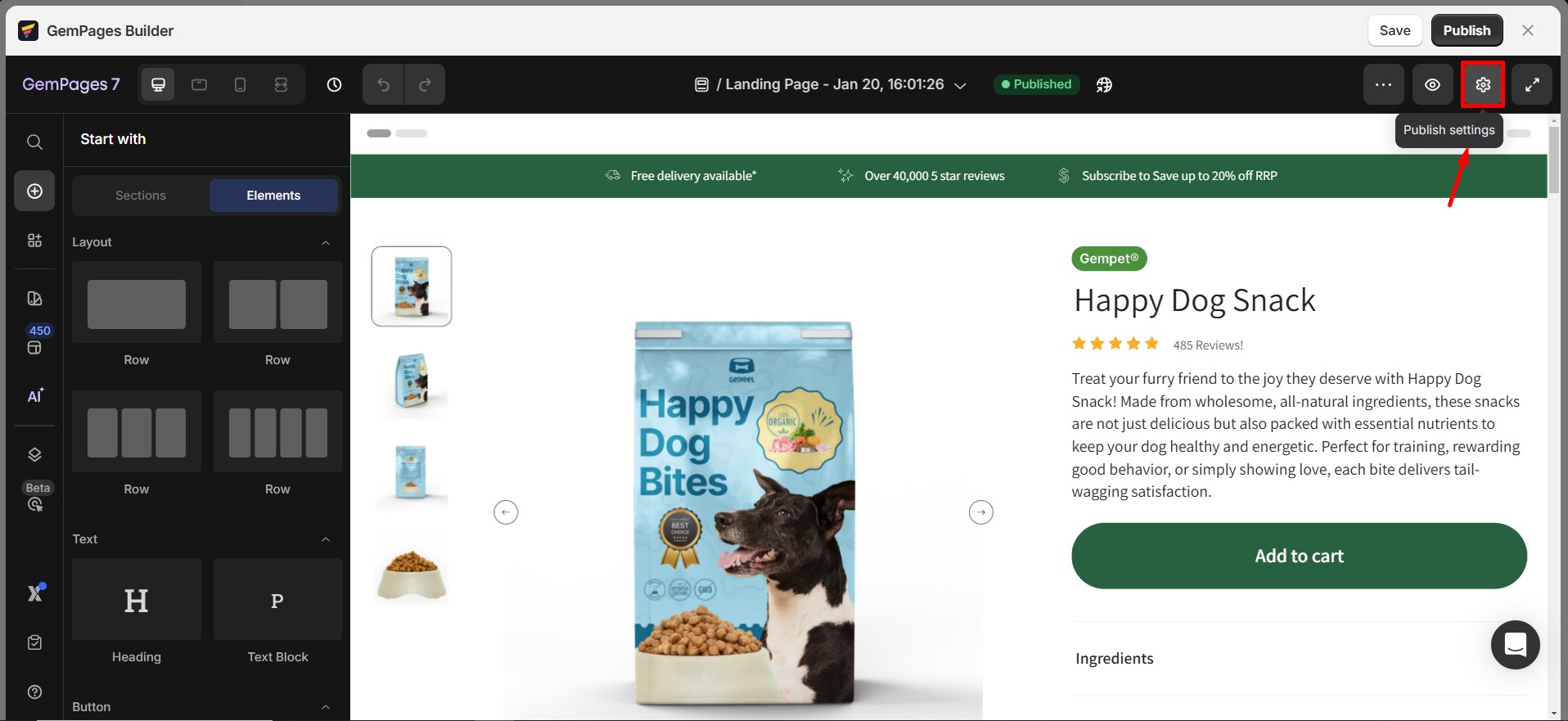 Remove the Header and Footer of Landing Page - Help Center