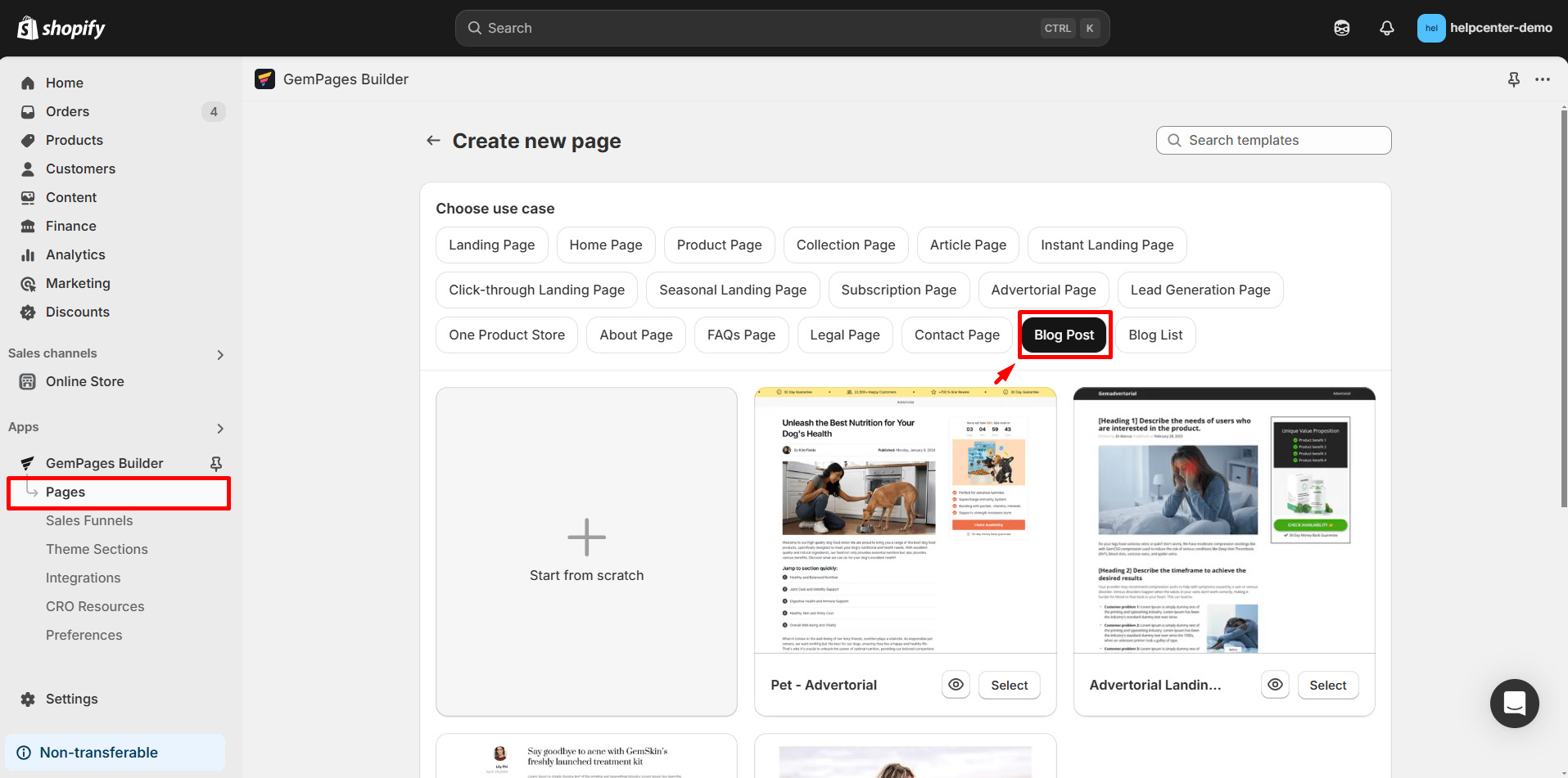 Create a New Blog Post - Help Center