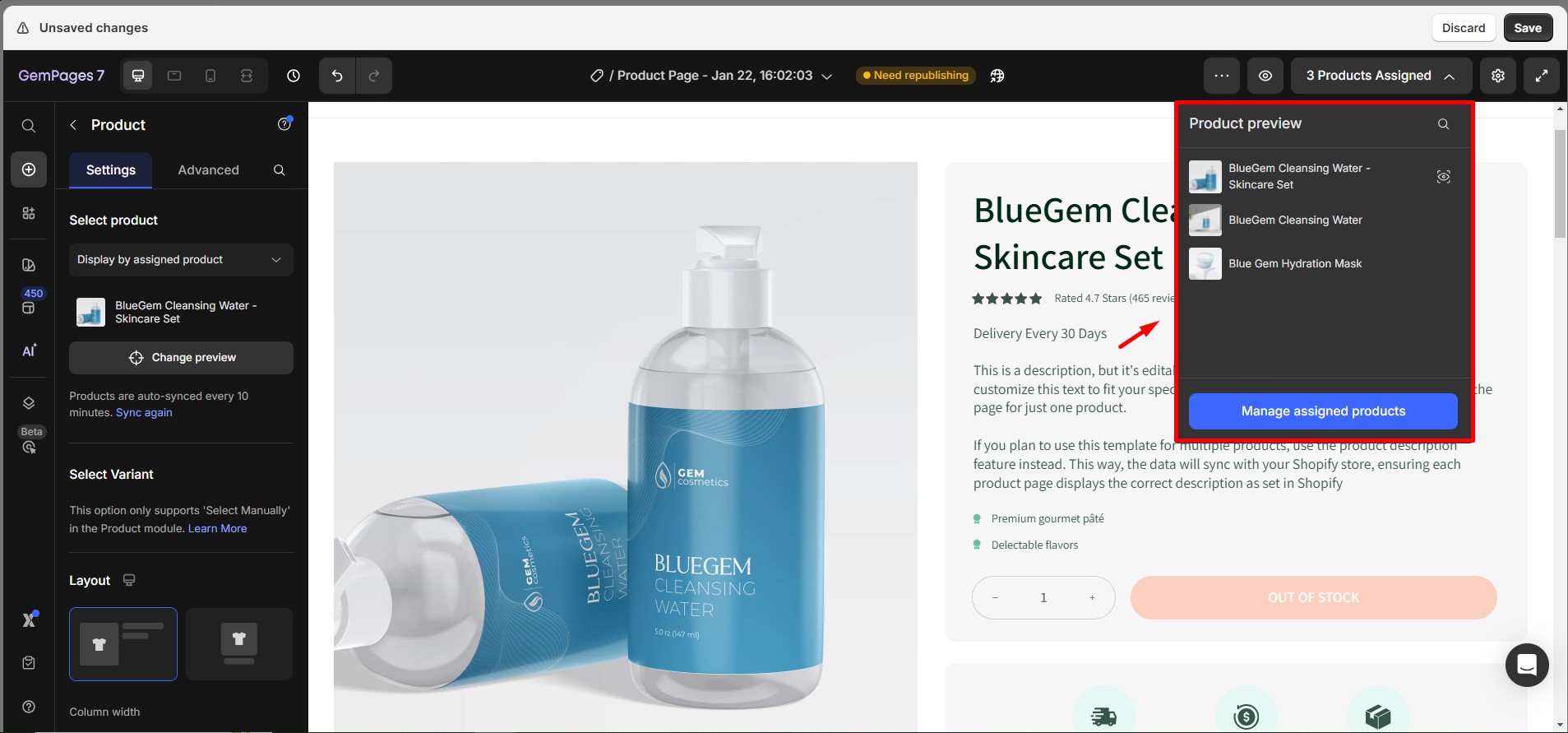 How to preview the product page with my products from Shopify? - Help Center