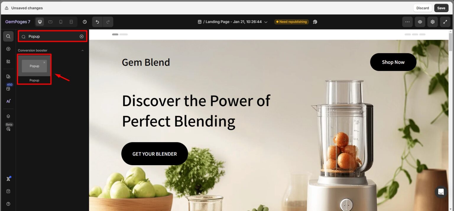 How do I link a button to a popup? - Help Center