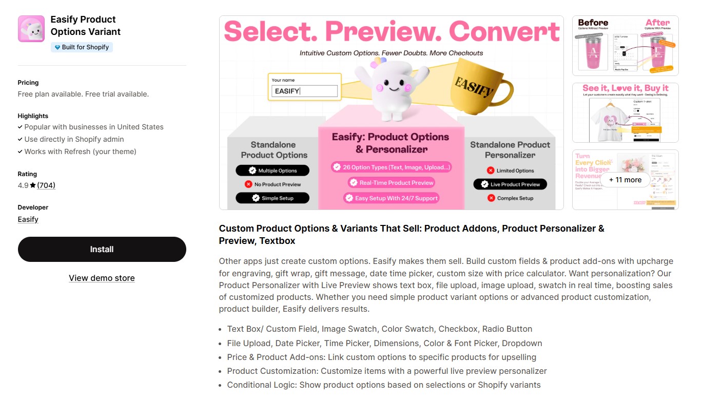 Create Product Add-Ons on Your Product Page Using GemPages - Help Center