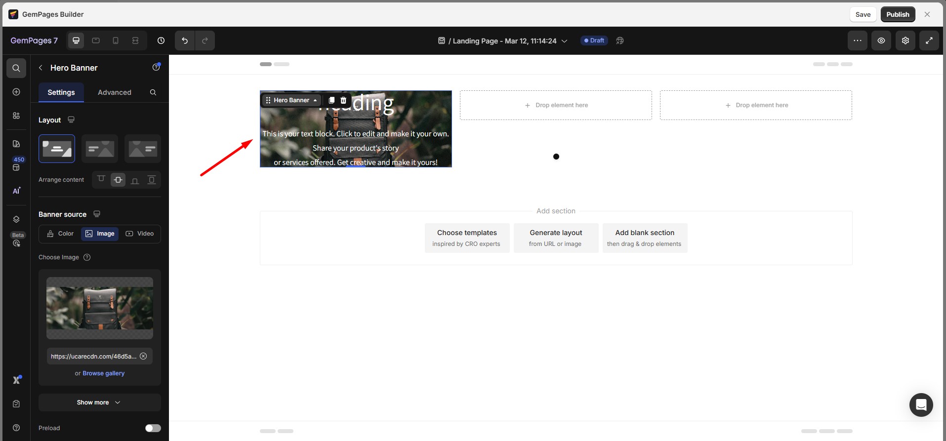 How to Create a Carousel with Text - Help Center