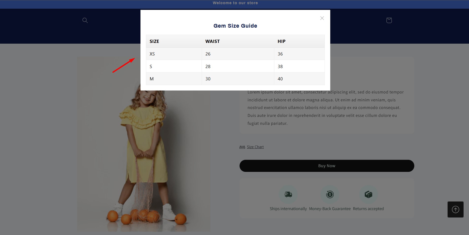 BF Size Chart & Size Guide - Help Center
