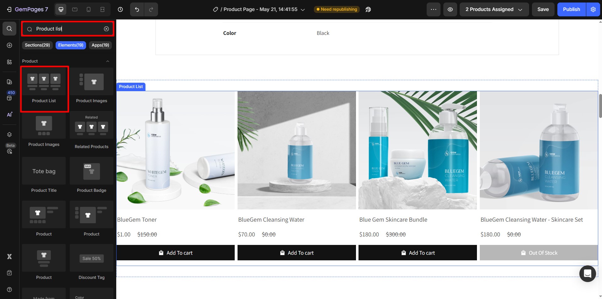 How to Create a Shopify Slider on Mobile with GemPages V7 - Help Center