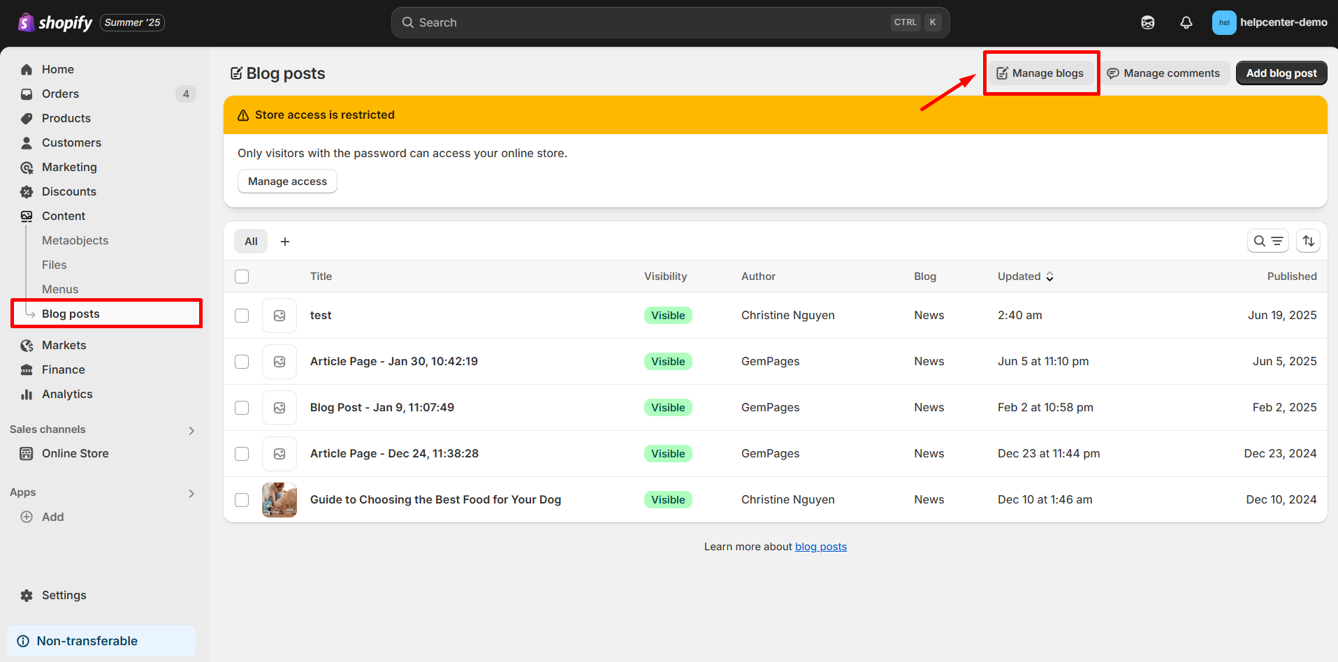 How to Add a Blog Review Section to Your Blog Post Page - Help Center